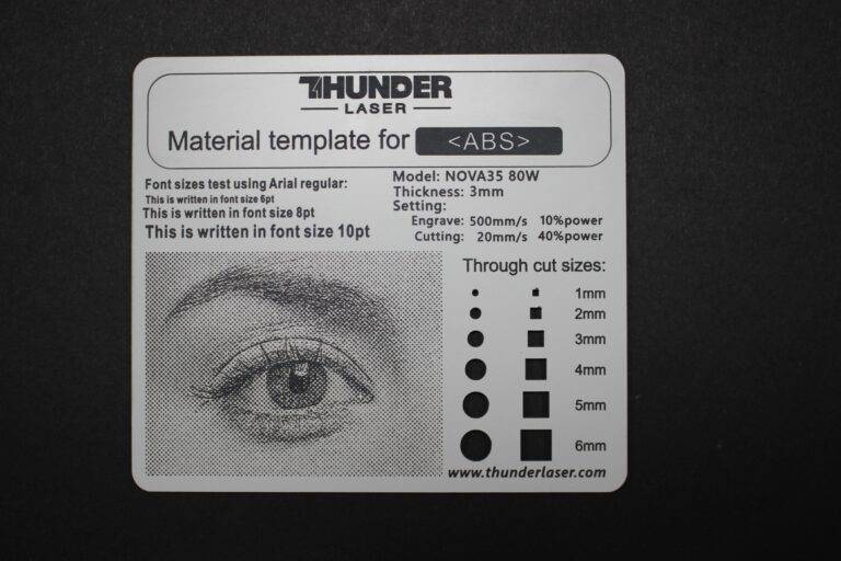 Laser Cut Abs: All You Need To Know | Thunder Laser