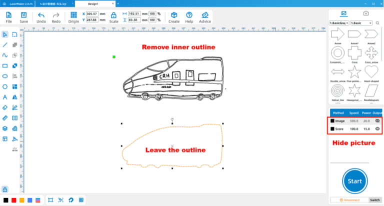Laser Education - A train inventor | Thunder Laser