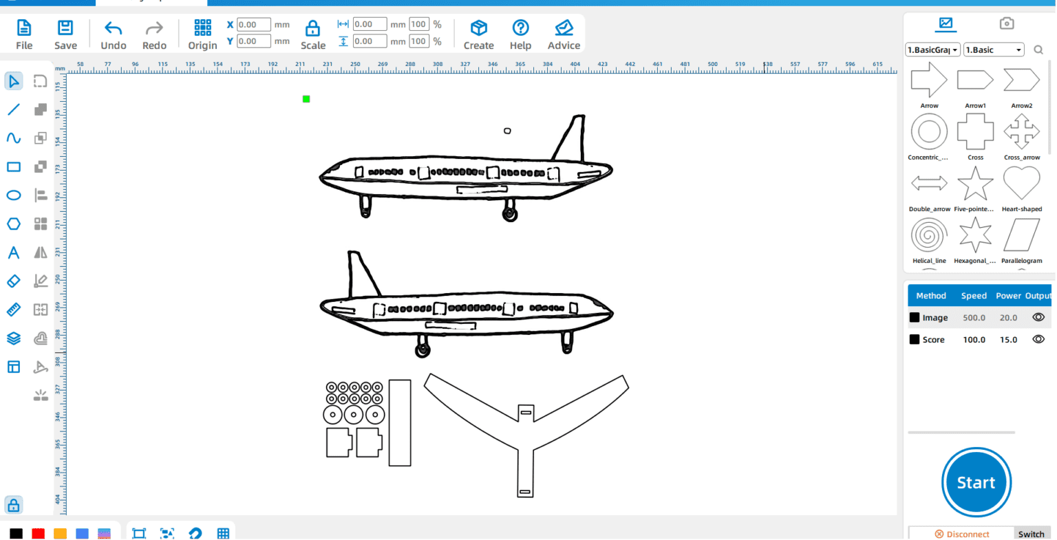 Laser Education - Airplane inventor | Thunder Laser