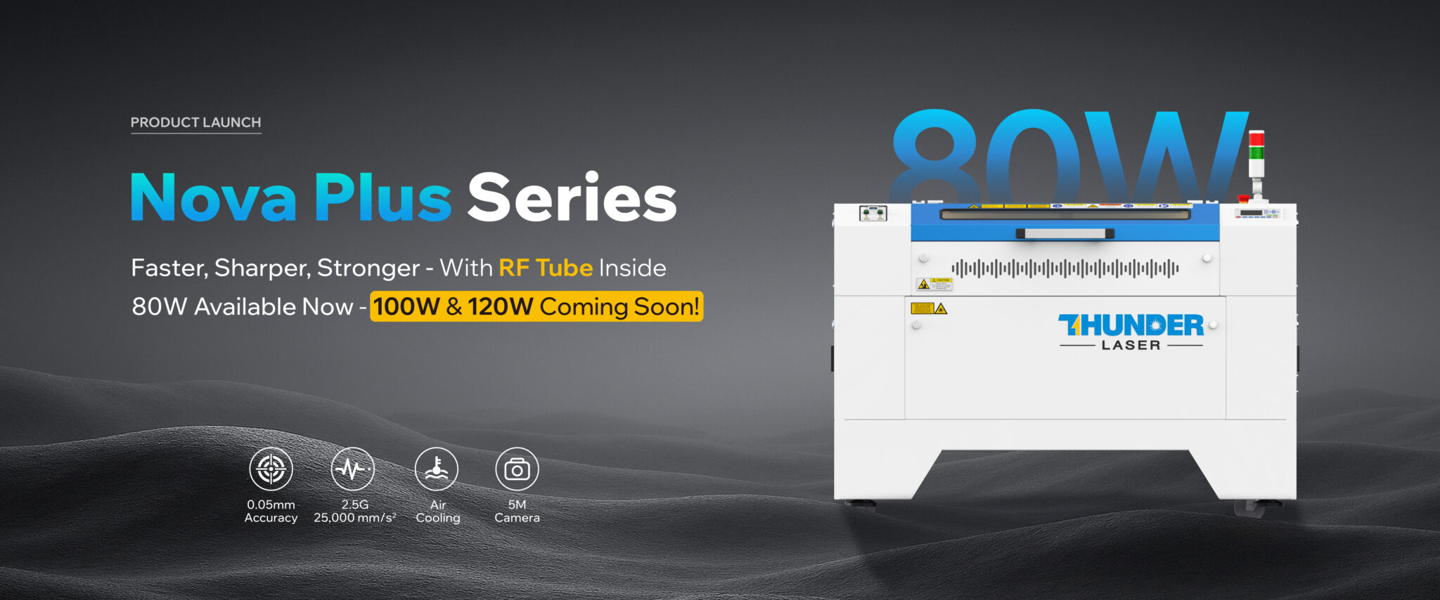 New Nova Plus RF Laser Machine-Thunder Laser