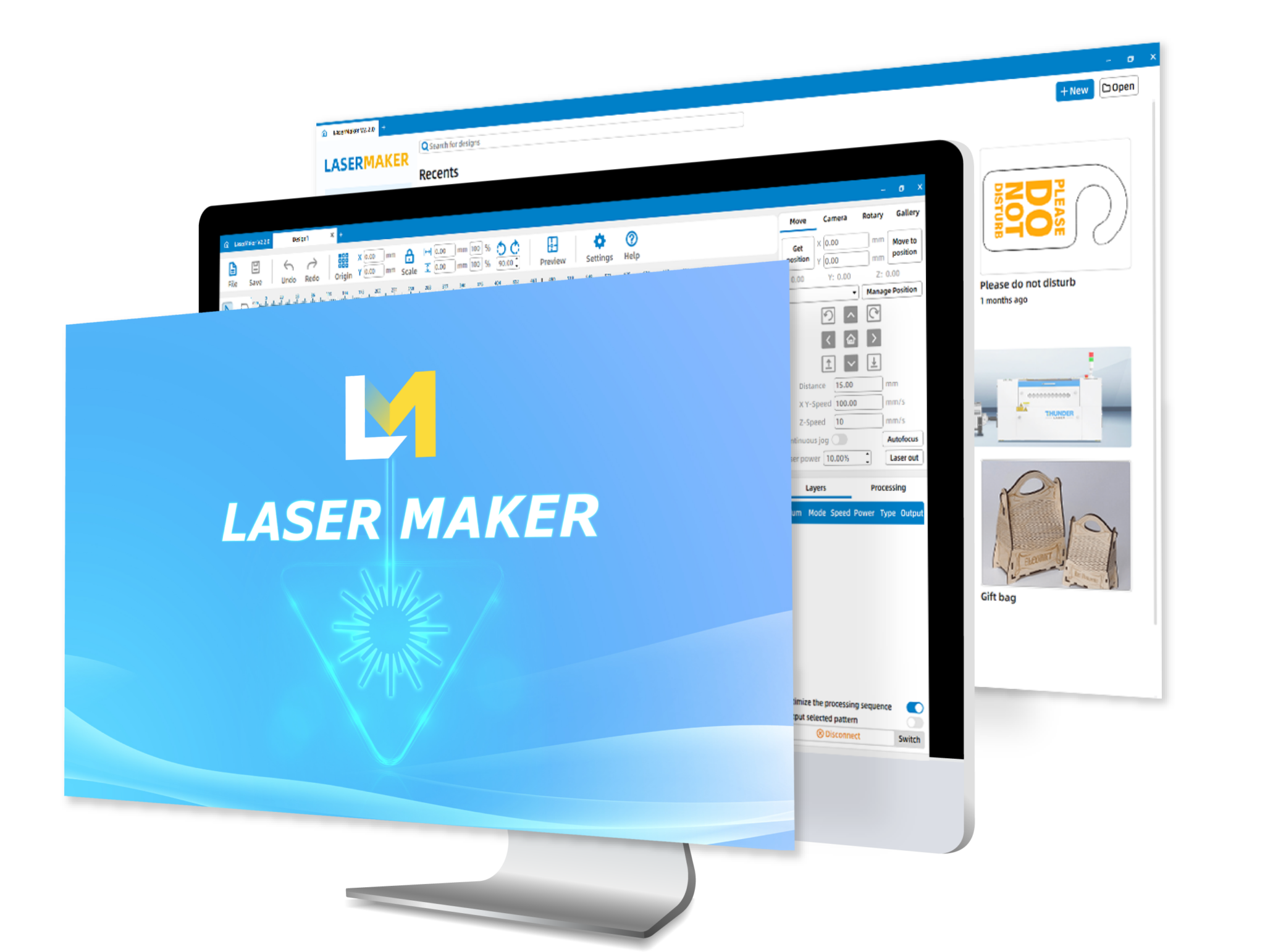 LaserMaker Software - Thunder Laser