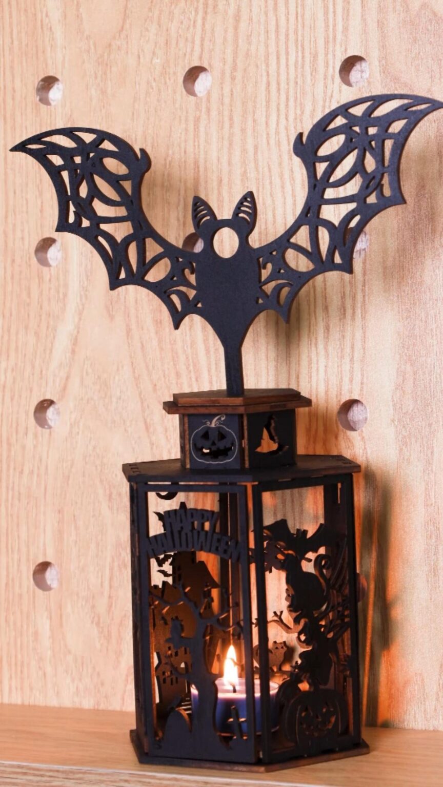 Laser Cutting - Halloween Candle Holder | Thunder Laser